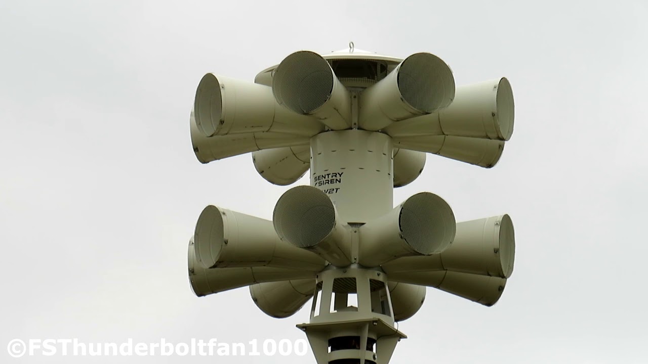 Sentry 20V2T Siren Test Alert - Peshtigo, WI On 11/2/18 - YouTube