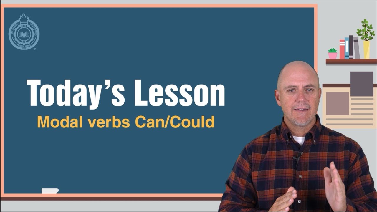 Grammar Lesson: Modal verbs can and could - YouTube
