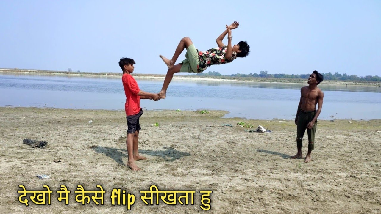 all flip practice kk dance stunt backflip - YouTube