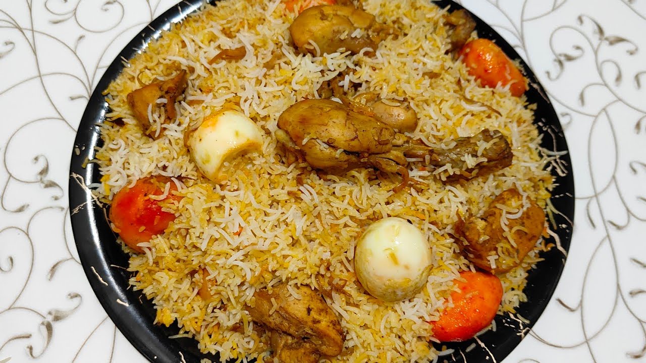Kolkata Style Chicken Biryani Recipe|आलू चिकन कोलकाता बिरयानी रेसिपी ...