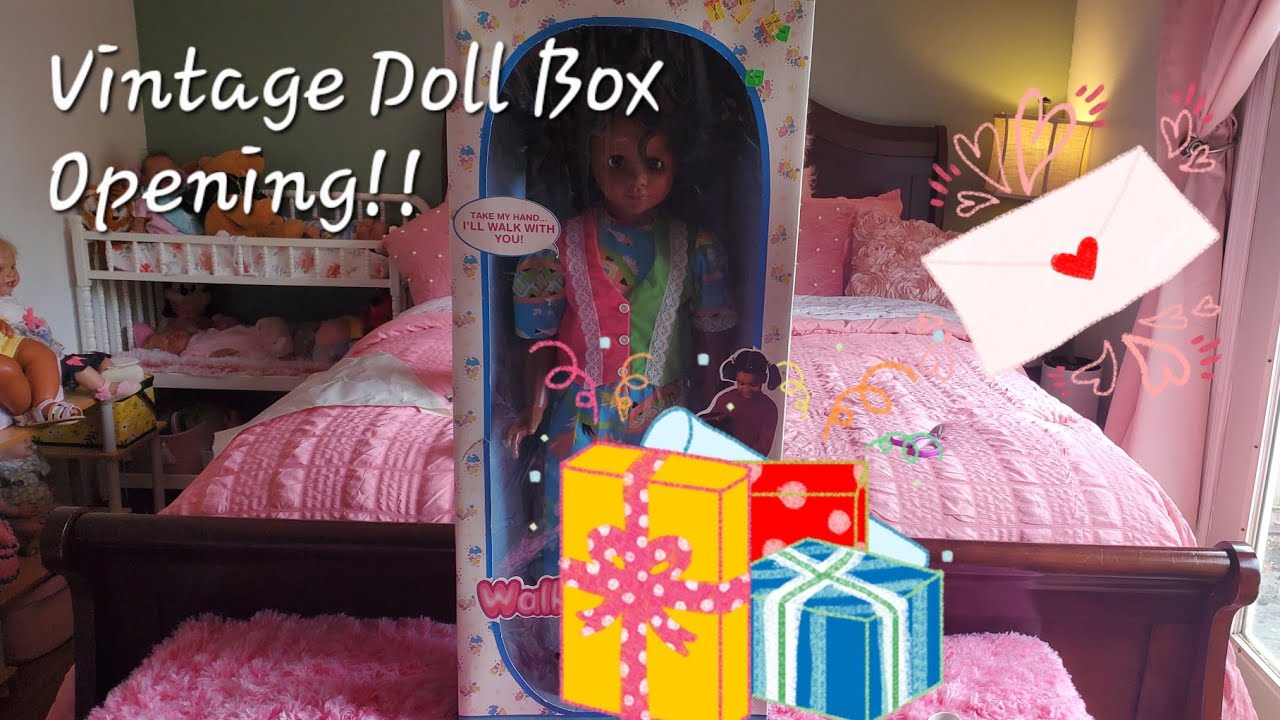 Vintage doll box opening 😍 ️ ️!!! I'm very excited about this one. Join ...