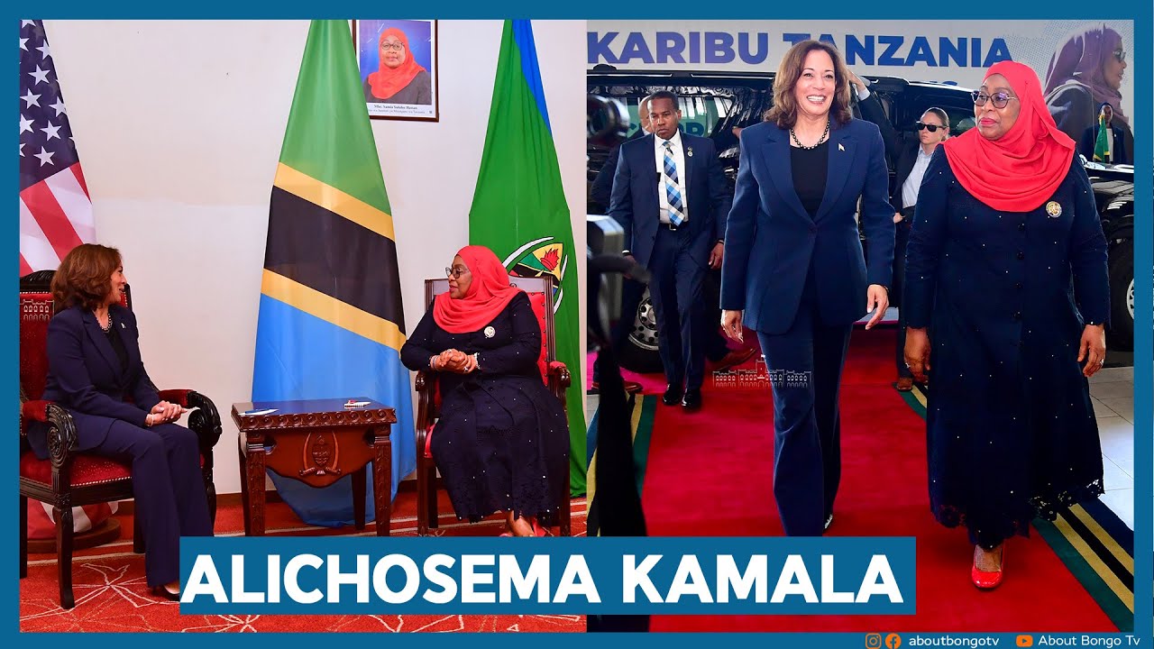 🔴MPYA : ALICHOSEMA KAMALA NA RAISI SAMIA LEO HICHI HAPA TAZAMA - YouTube