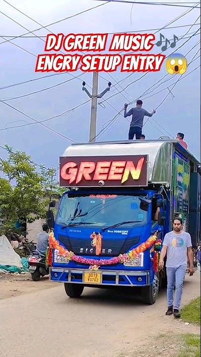 dj green music 🎶 engry setup entry 😱💥//dj green new setup 2023// comming soon Laxmi puja #green ...