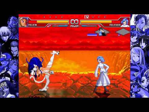 [S09 MUGEN] Felicia #3 Vs. Felicueid - YouTube