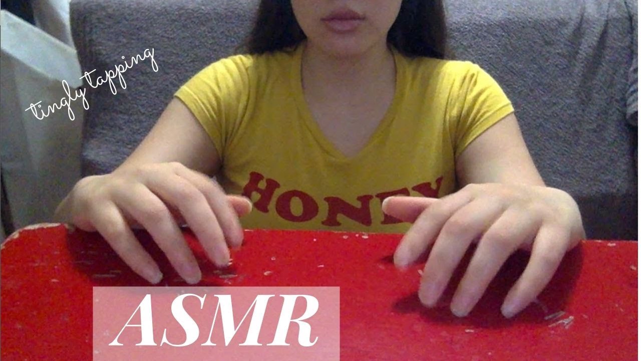 ASMR FAST & TINGLY NAIL TAPPING ON TABLE (no talking) - YouTube