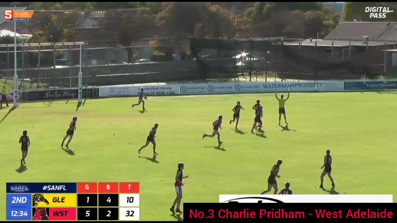 Charlie Pridham: 2021 West Adelaide Bloods Under 18s Best & Fairest ...