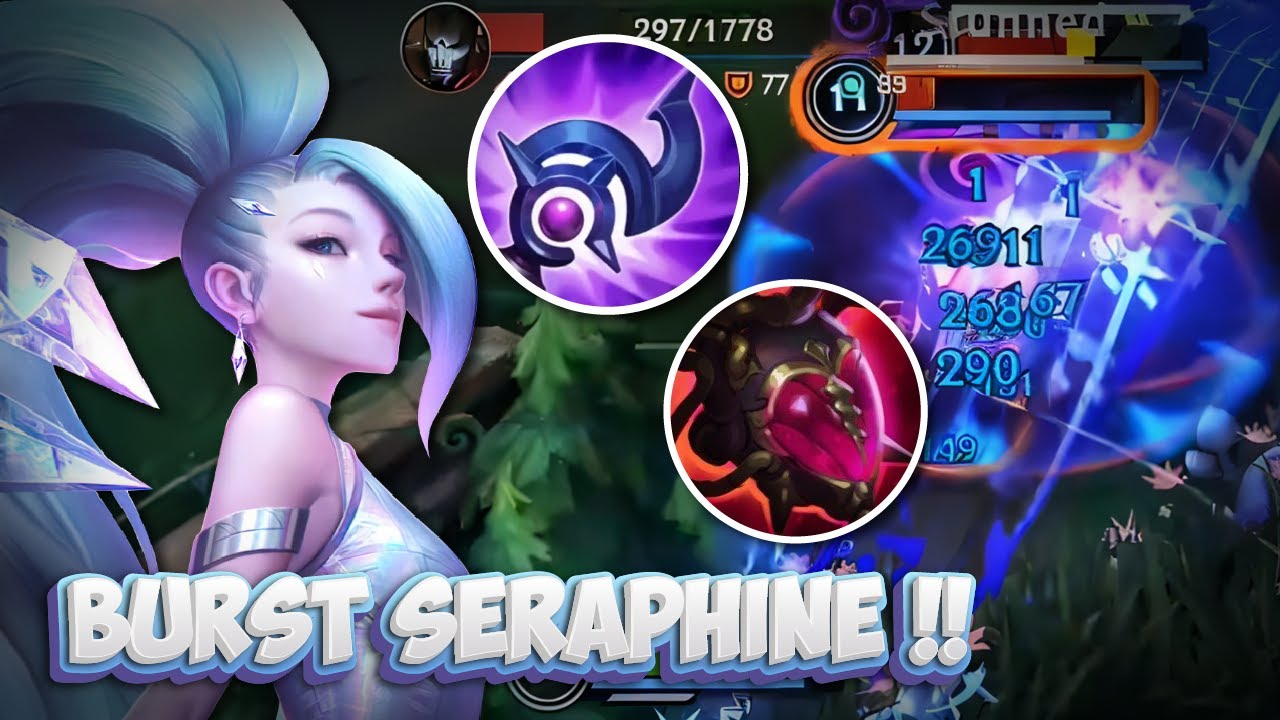 BURST BUILD MID SERAPHINE !! KDA ALL OUT Seraphine Gameplay // Wild ...
