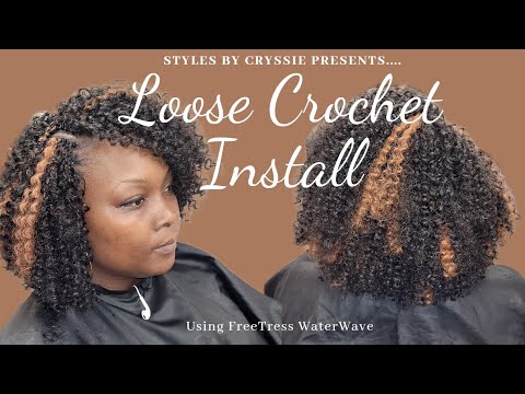 Loose Crochet Install - YouTube
