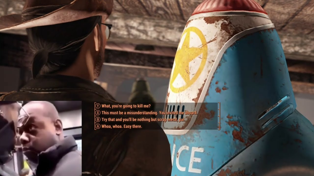 [Fallout 4] First Mate Camera Glitch - YouTube