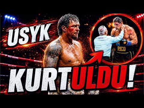 Maç Neden Durduruldu? Usyk vs Rico Verhoeven İncelemesi
