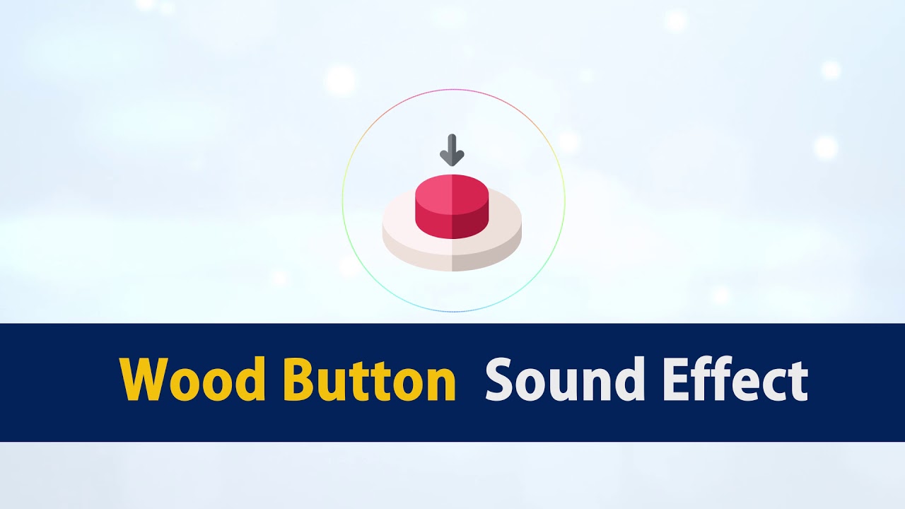 Button Wood Sound Effect /Button / Material - YouTube