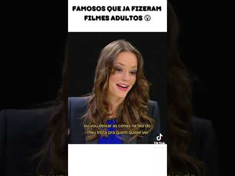famoso que já fizeram filmes do adultos #professoraHelena #informações #curiosidade #filme #série