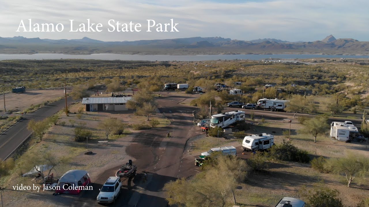 Alamo Lake State Park Arizona RV camping - YouTube