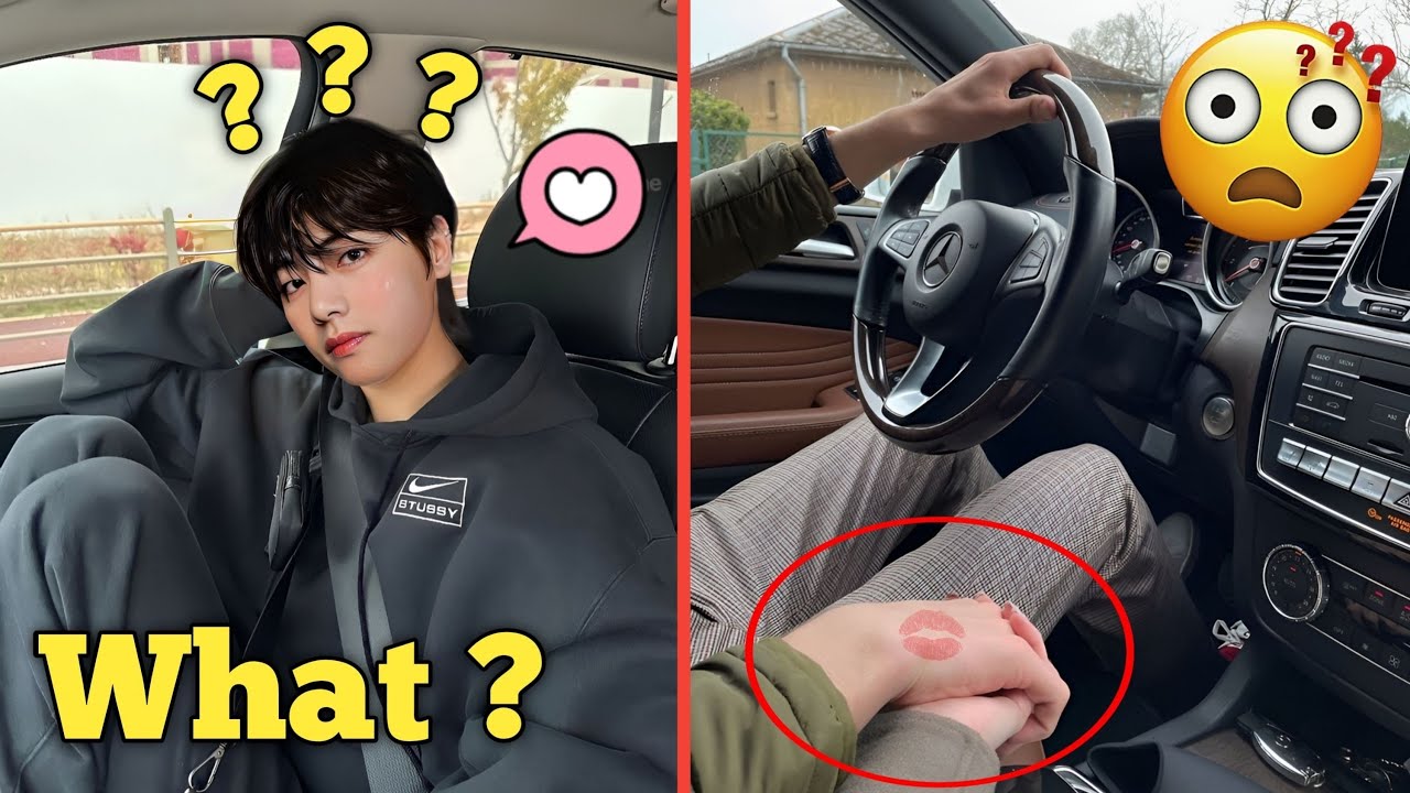 BTS Taehyung Drives New Car (Driving Moments) - YouTube