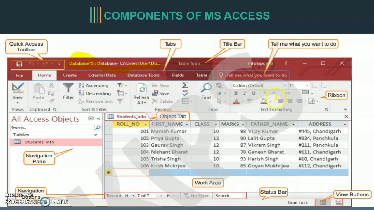 Computer: Log On To Access Part -2 - YouTube