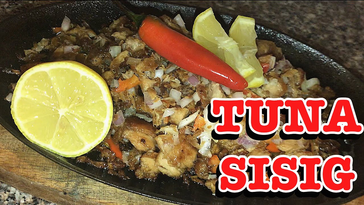 TUNA SISIG TAYO GUYS. HOW TO COOK TUNA CANNED SISIG? - YouTube