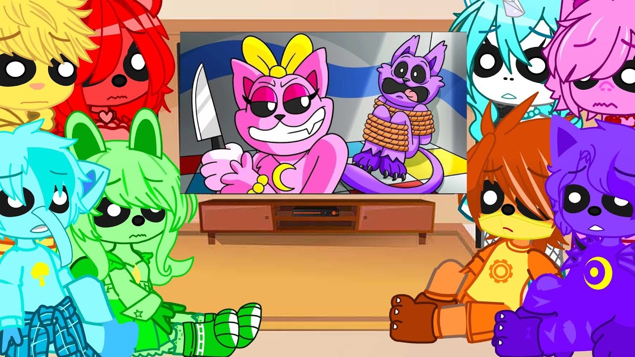 Poppy Playtime Chapter 3 Smiling Critters React To Catnap Has an Evil ...
