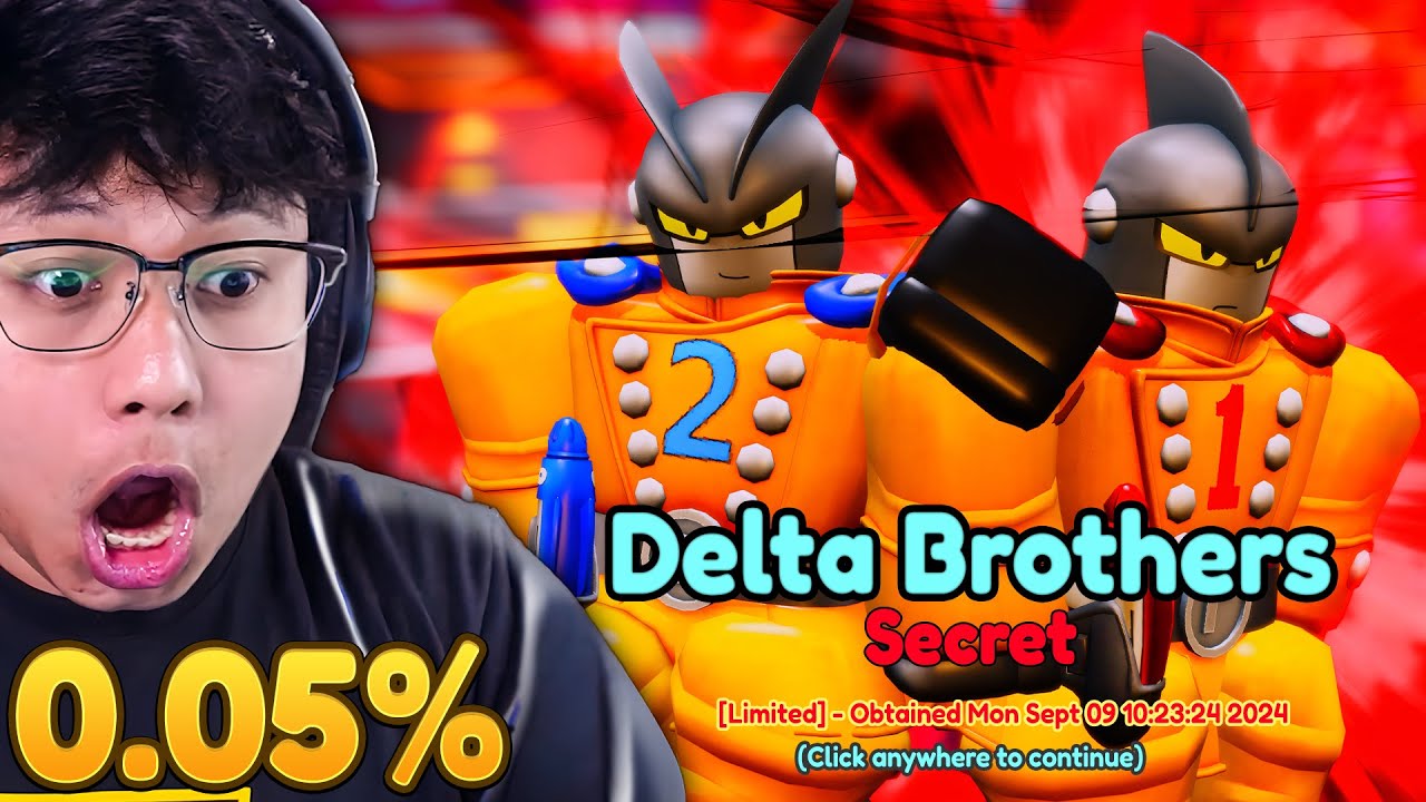 GETTING 0.05% SECRET DELTA BROTHERS SHOWCASE IN ROBLOX - YouTube