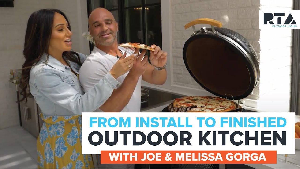 Gorga House Before and After | Joe & Melissa’s Outdoor Kitchen ...