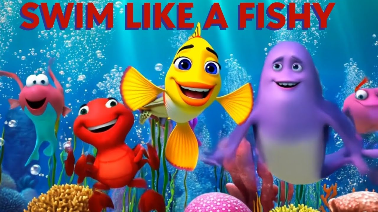 Swim Like a Fishy | Fun Kids Sing & Dance-Along Song - YouTube