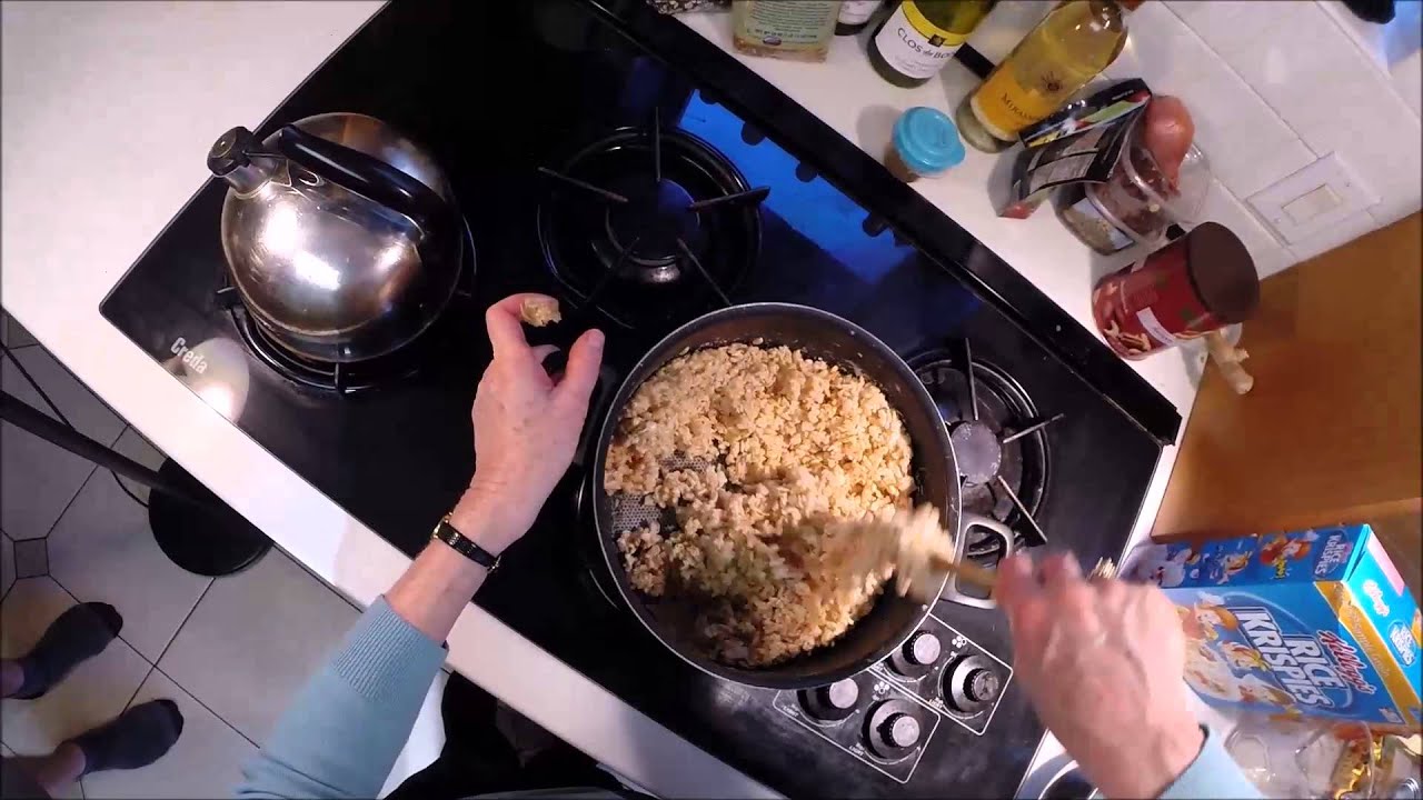 Making Rice Crispy Treats with Bane - YouTube