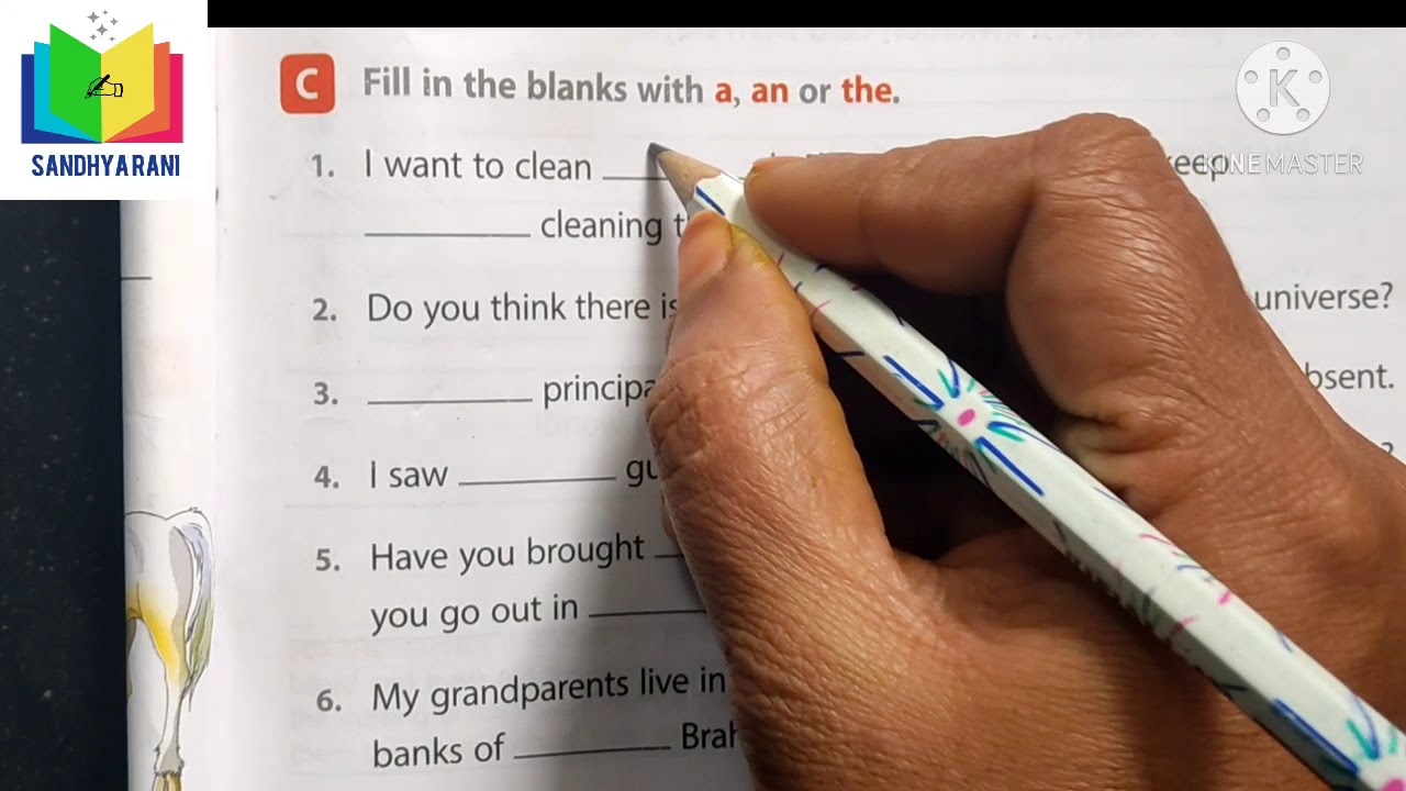 Class-4 English Grammar and more chapter 4 Articles part 2 - YouTube