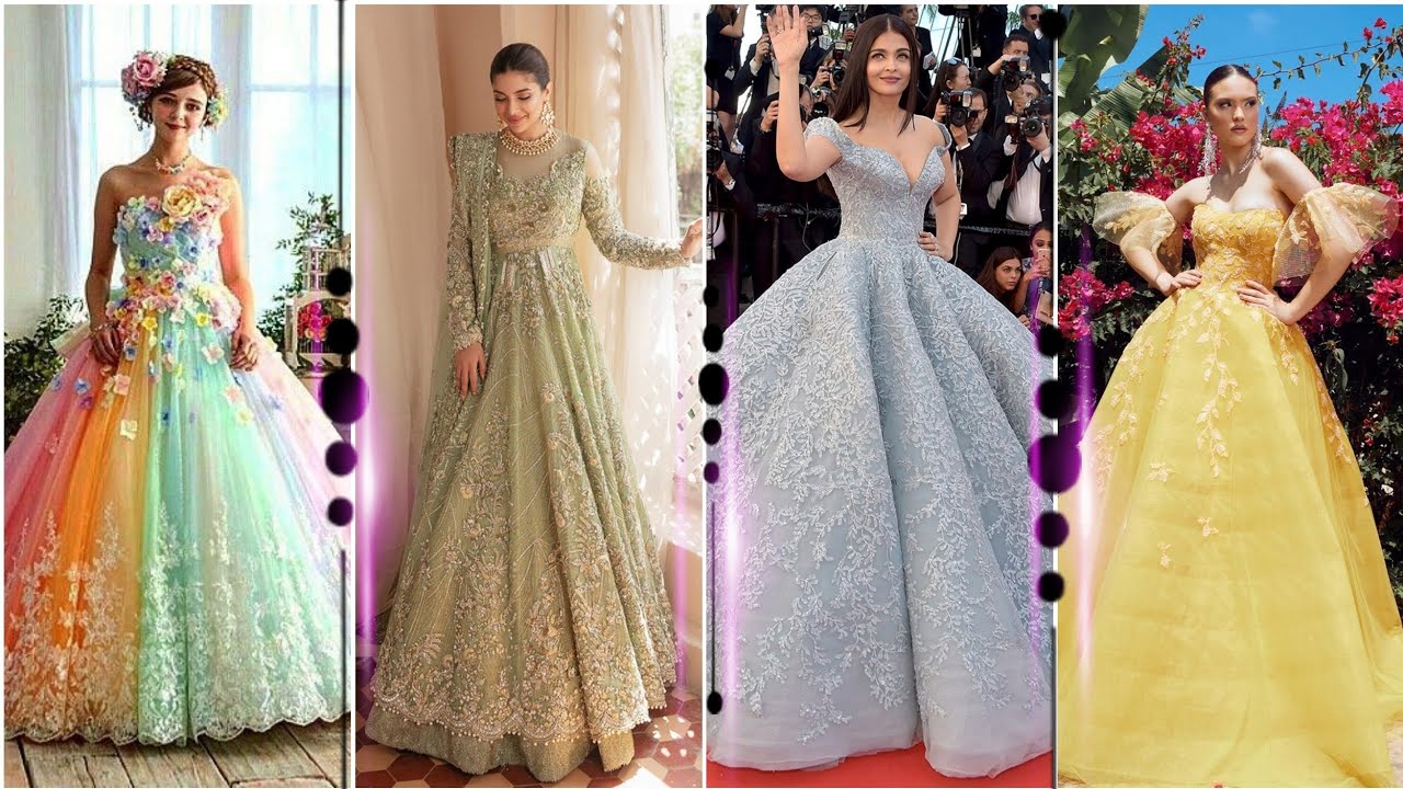 New trending unique gown designs for weeding ️💜💙💜🤎🖤🤍💗💖💝♥️ - YouTube