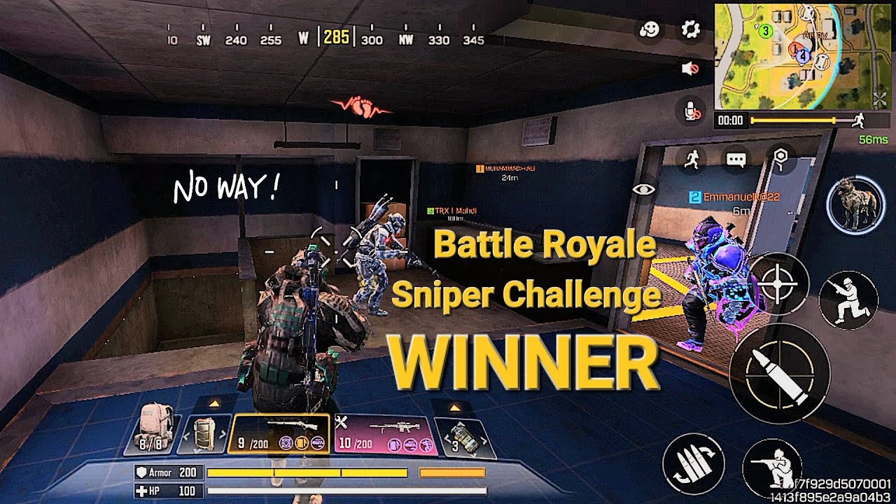 WINNER *Sniper Challegne* 13 Kills In Battle Royale Cod Mobile | SIKER ...