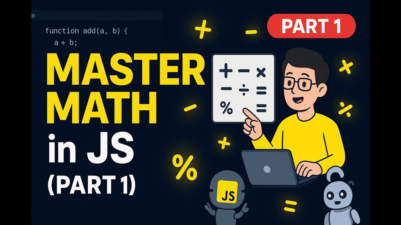 The Only Video You Need on JavaScript Operators & Maths - YouTube