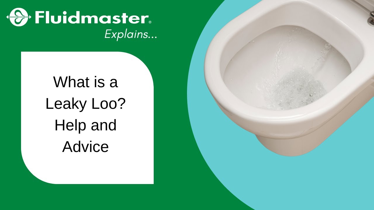 What is a Leaky Loo? Help and Advice - YouTube