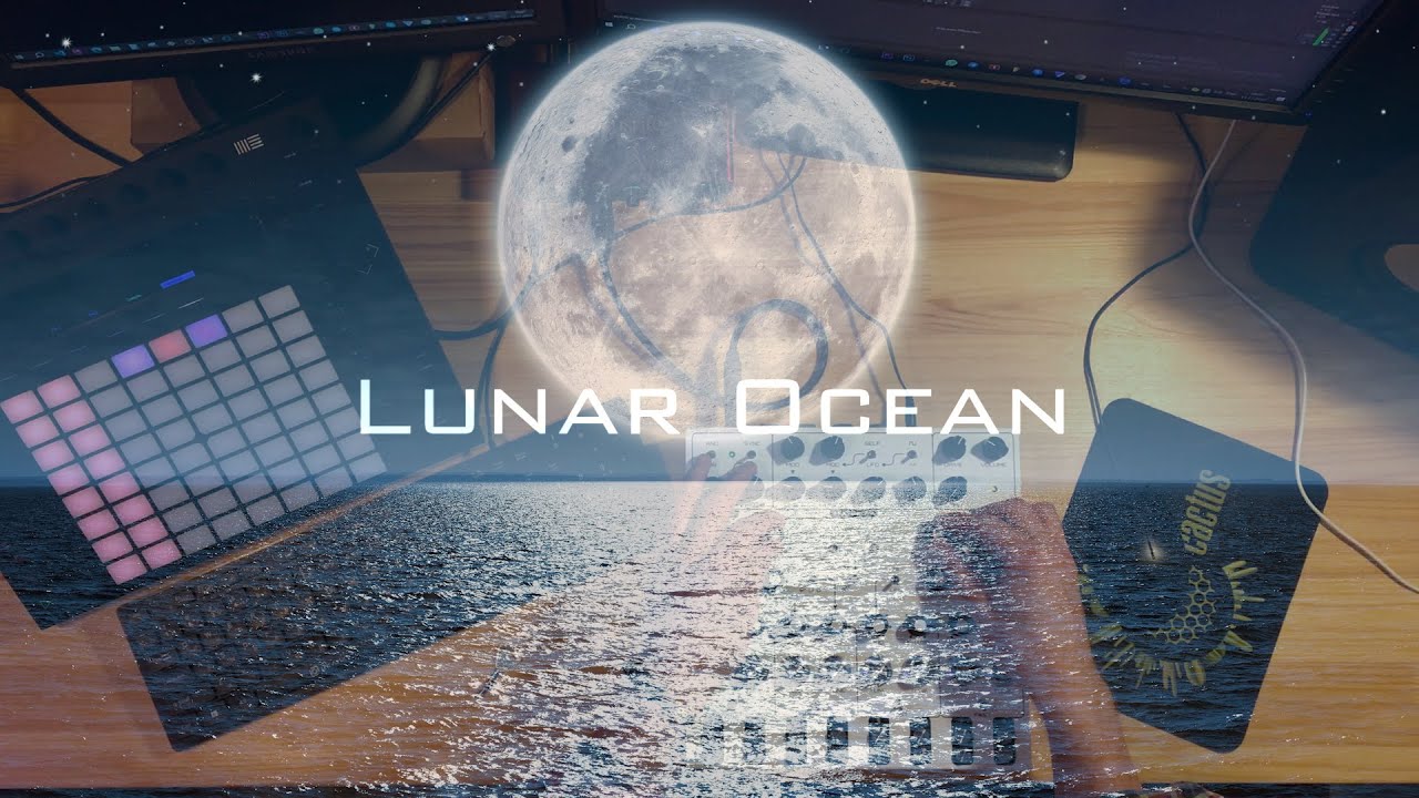 Lunar Ocean - Ambient Soundscape | Roland Fantom + Lyra-8 - YouTube