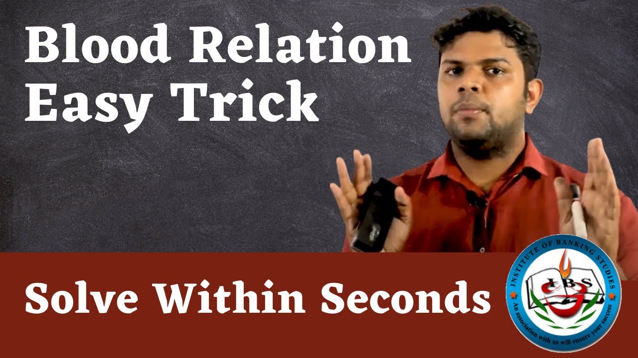 How To Solve Blood Relation Problems | IBPS - YouTube