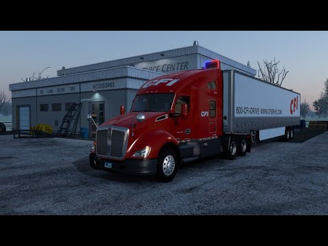 American Truck Simulator Livestream! CFI Logistics | Cross Country Run ...