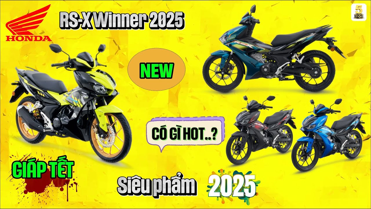 “NEW” RA MẮT HONDA RS-X WINNER 2025 CÓ GÌ HOT..? NGƯỜI AE CỦA WINNER X ...