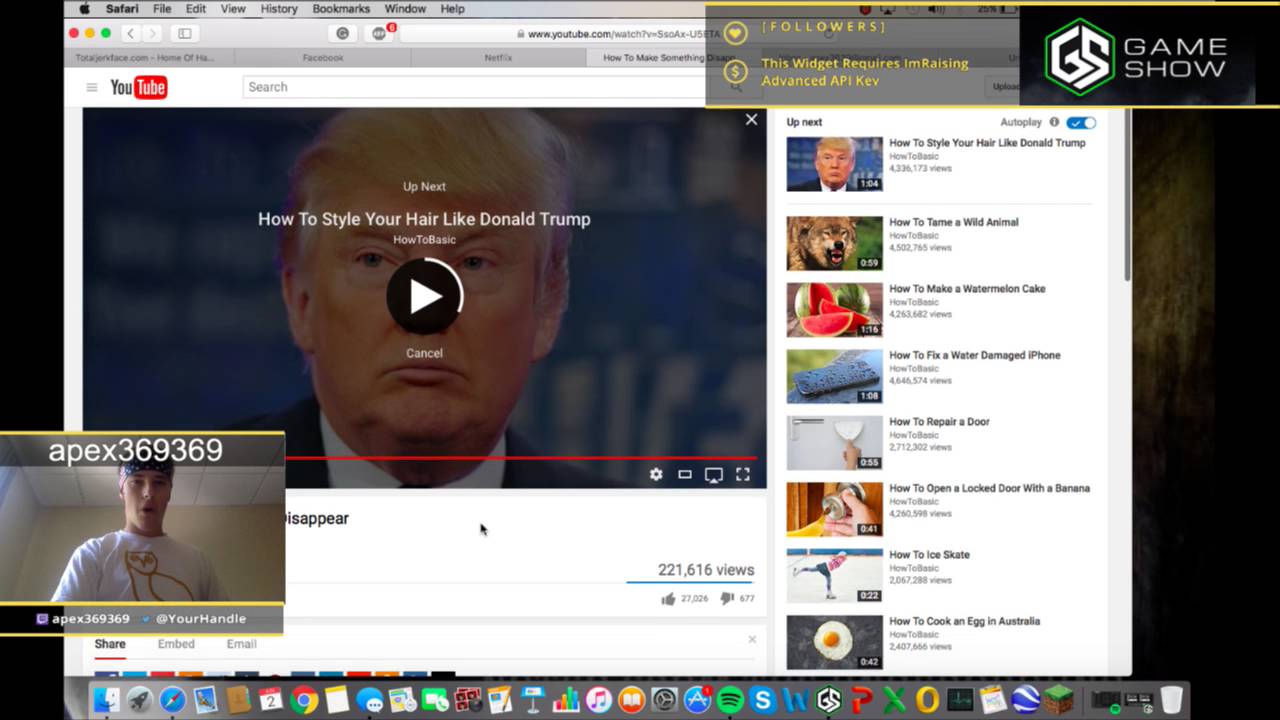 Reactions to HowToBasic`s video "How To Make Something Disappear" - YouTube
