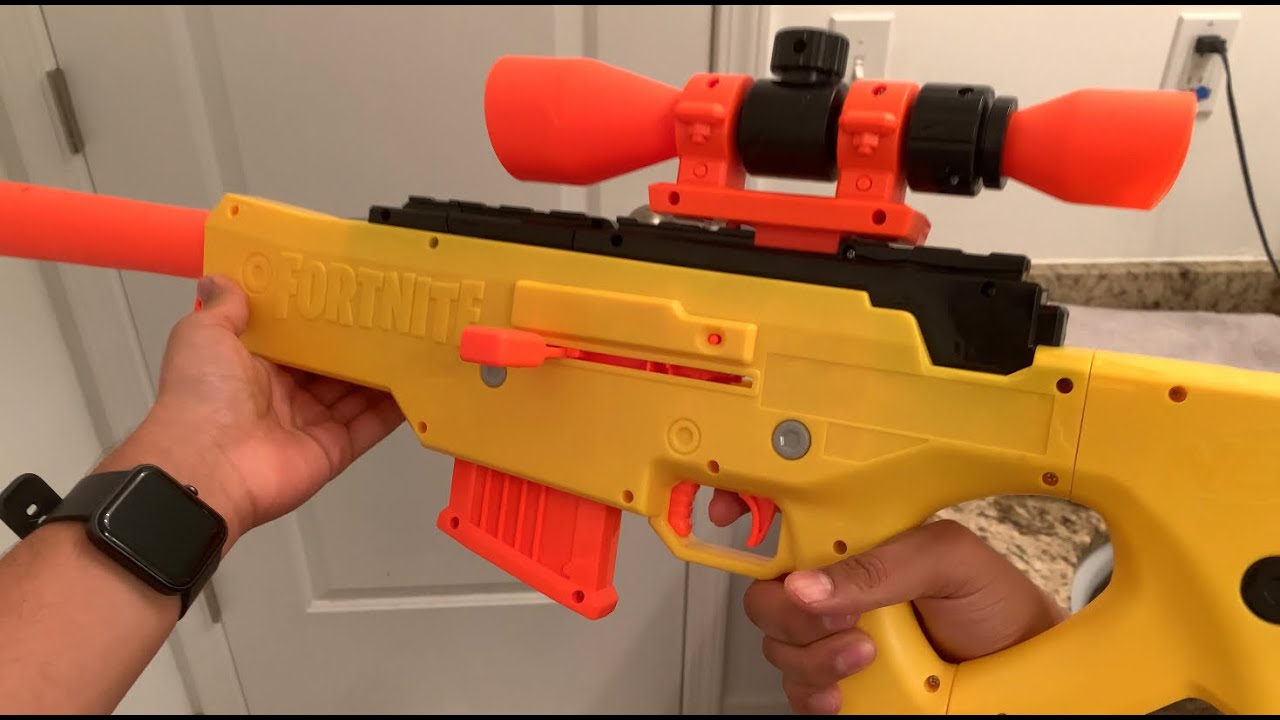 Nerf Sniper Reloads - YouTube