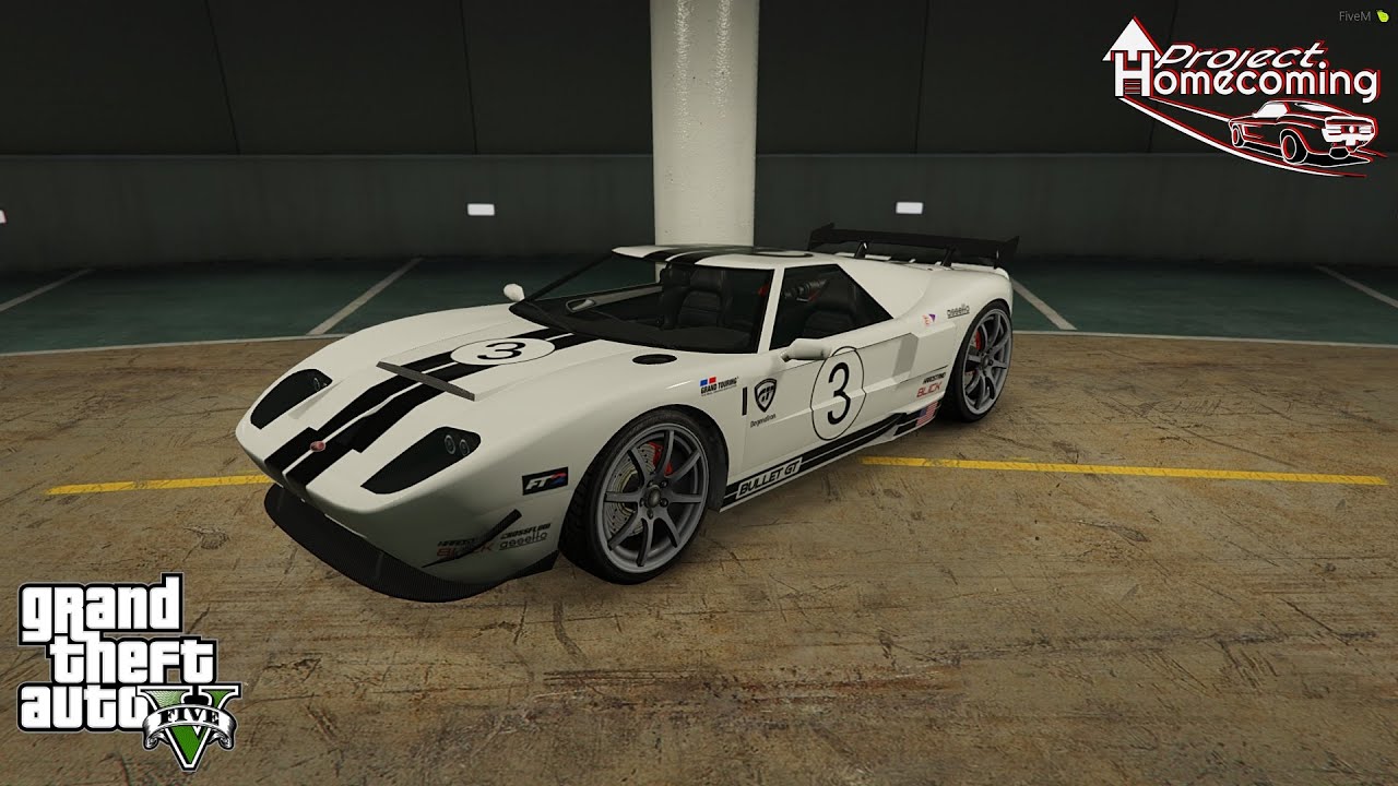 GTA V (FiveM: PH) Vapid Bullet GT [Ford GT '04] - YouTube