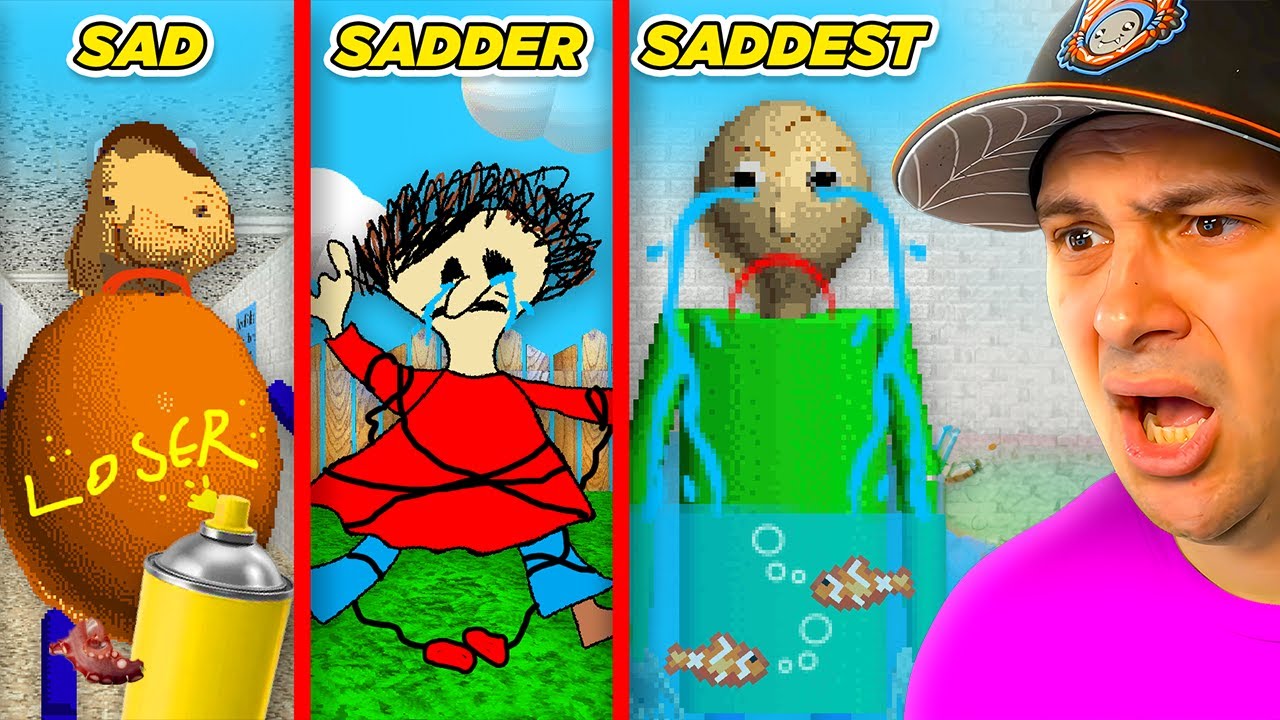 Baldi's Basics Mods That Will Make You CRY! - YouTube