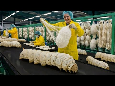 5000 Böcekten 1 Elbise: İPEK BÖCEĞİNDEN KUMAŞ NASIL YAPILIR? - (TÜM SÜREÇ)