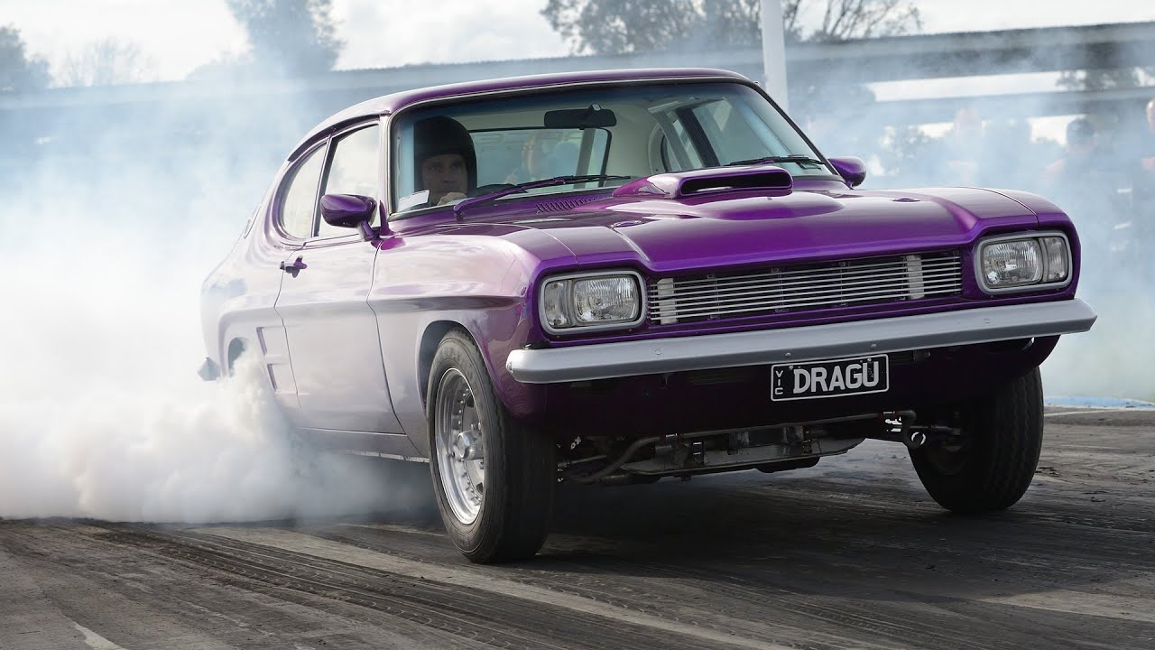V8 Ford Capri - DRAGU - YouTube