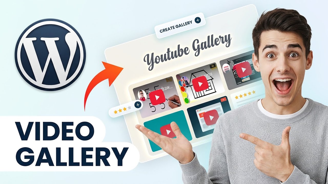 How to create YouTube video gallery in WordPress (Easiest Way)(2026 ...