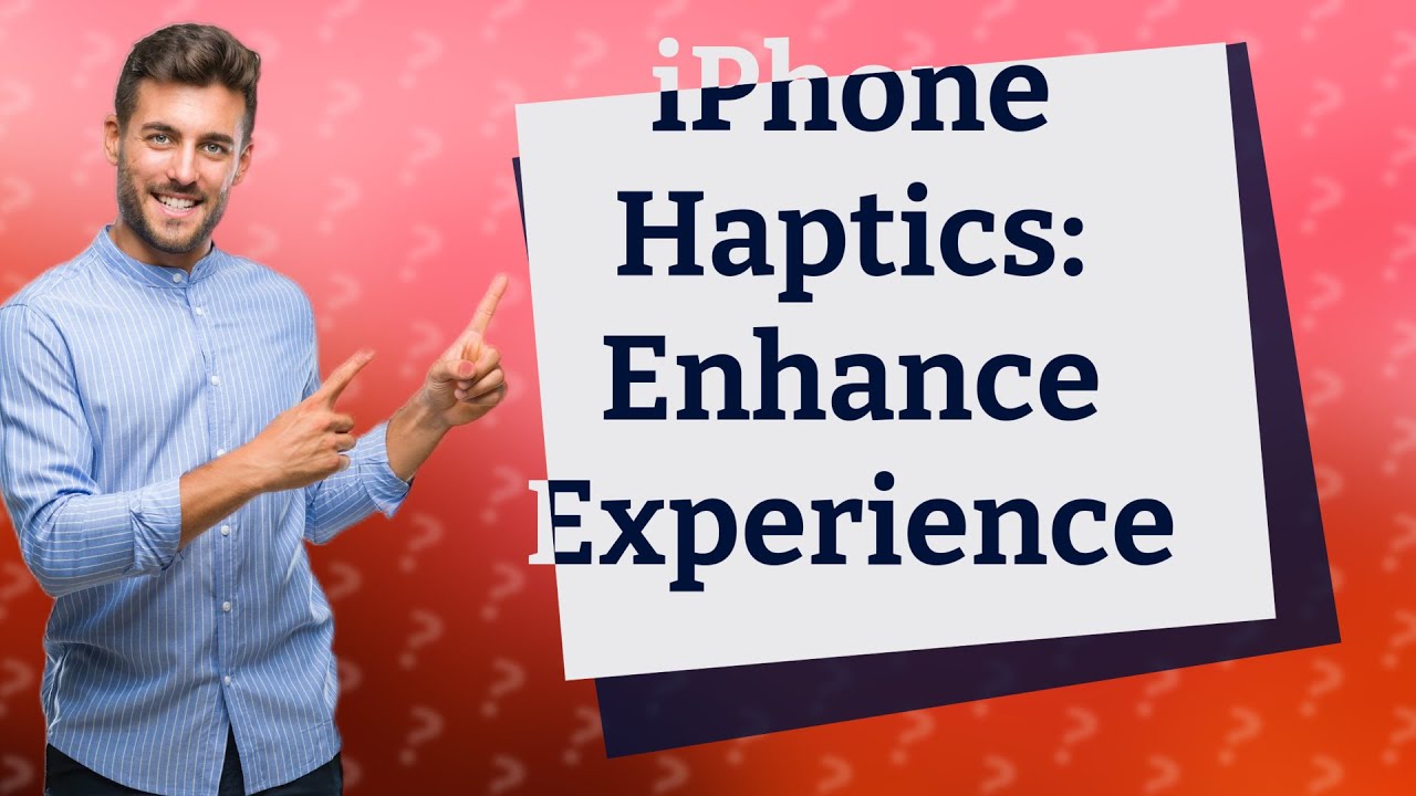 What is Haptics on iPhone? - YouTube