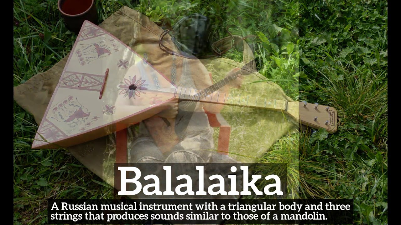 How to Say Balalaika in English? | How Does Balalaika Look? | What is ...