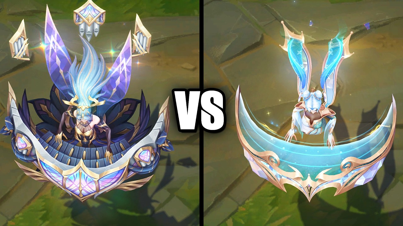 Prestige Requiem Sona vs Prestige Immortal Journey Sona Skins ...