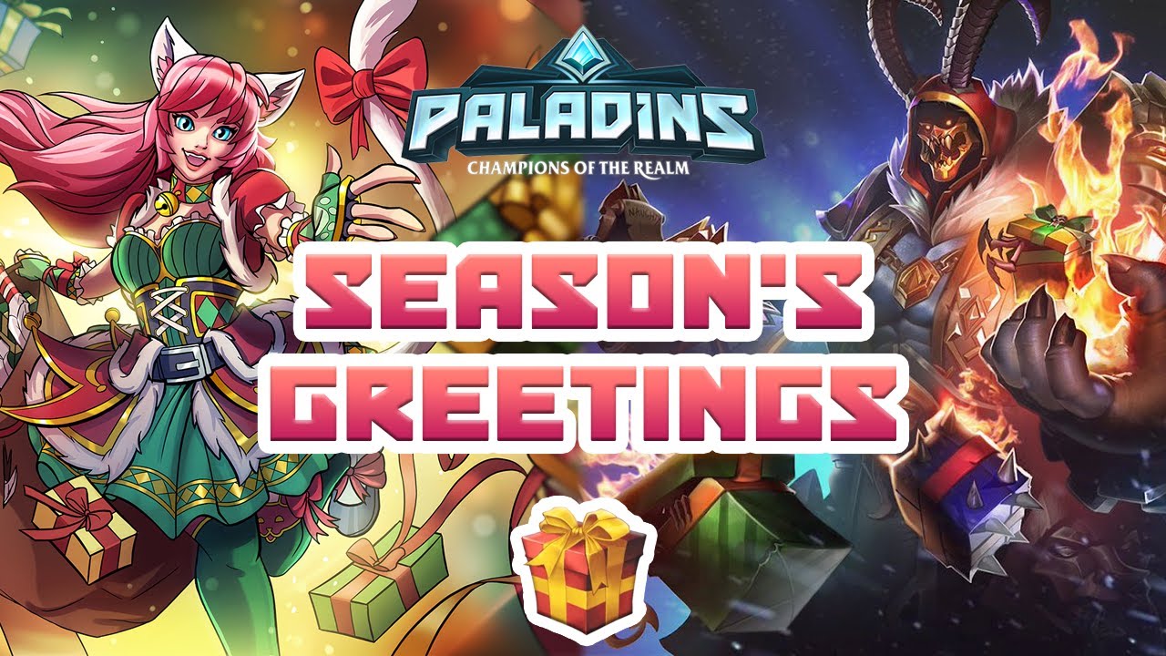 Season's Greetings from Merrymaker Maeve and Kraumpus Raum | Paladins ...