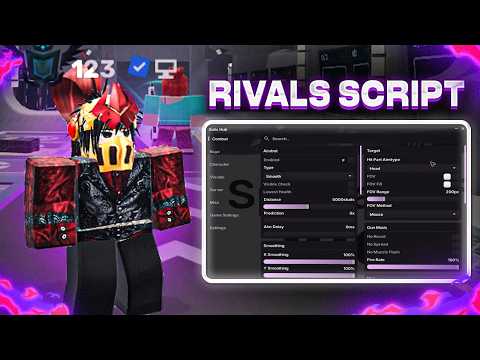 Rivals Script [NO KEY] - Ragebot v3, Aimbot, Unlock All, ESP, No Ban & MORE WORKINF 2026!