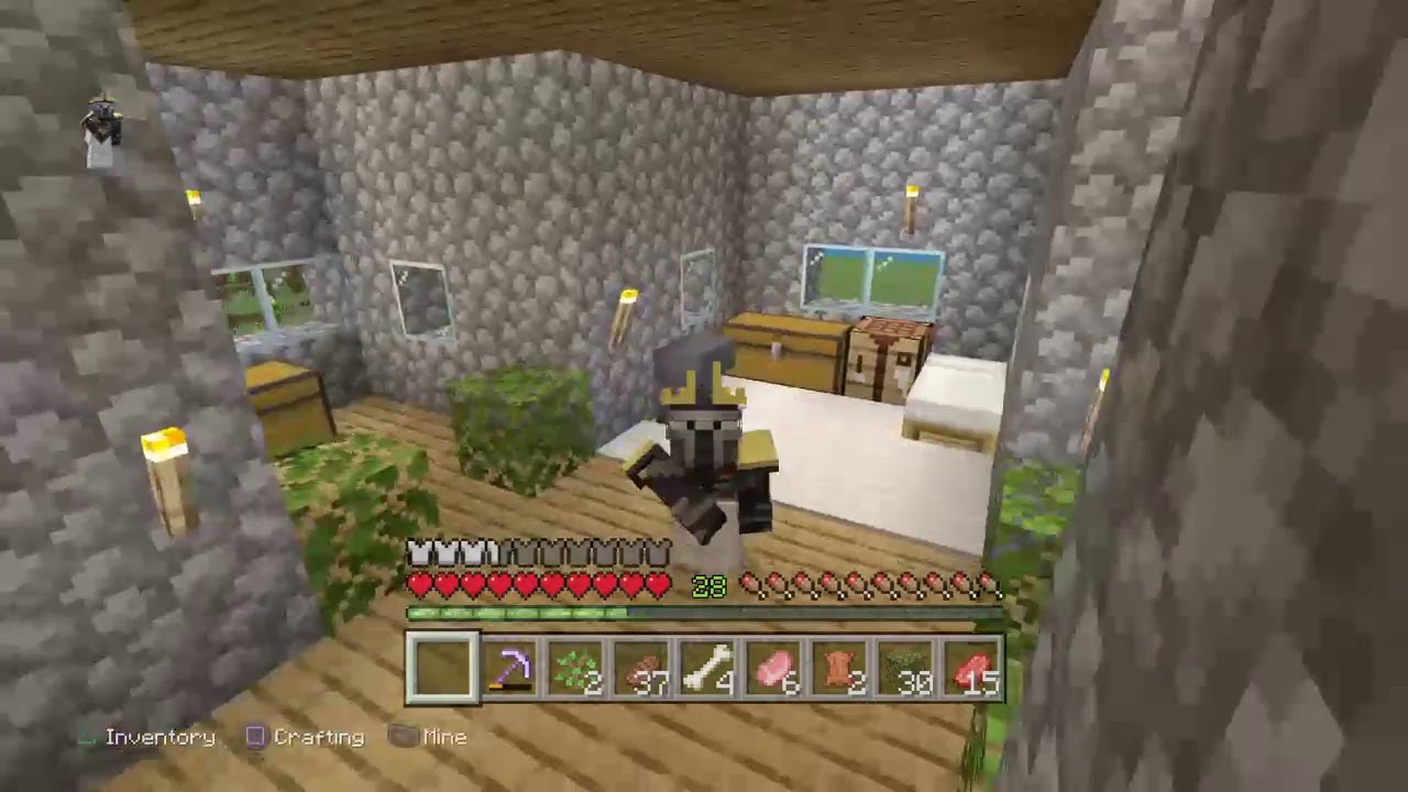 Grinding minecraft LIVE - YouTube