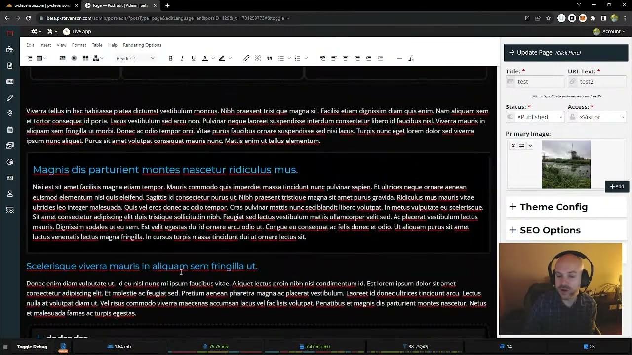 Introduction to the TinyMCE Editor in the PostScript Web App Framework ...