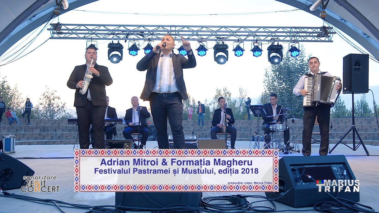 Adrian Mitroi si Formatia Magheru - Colaj HORE & SARBE LIVE Festivalul ...