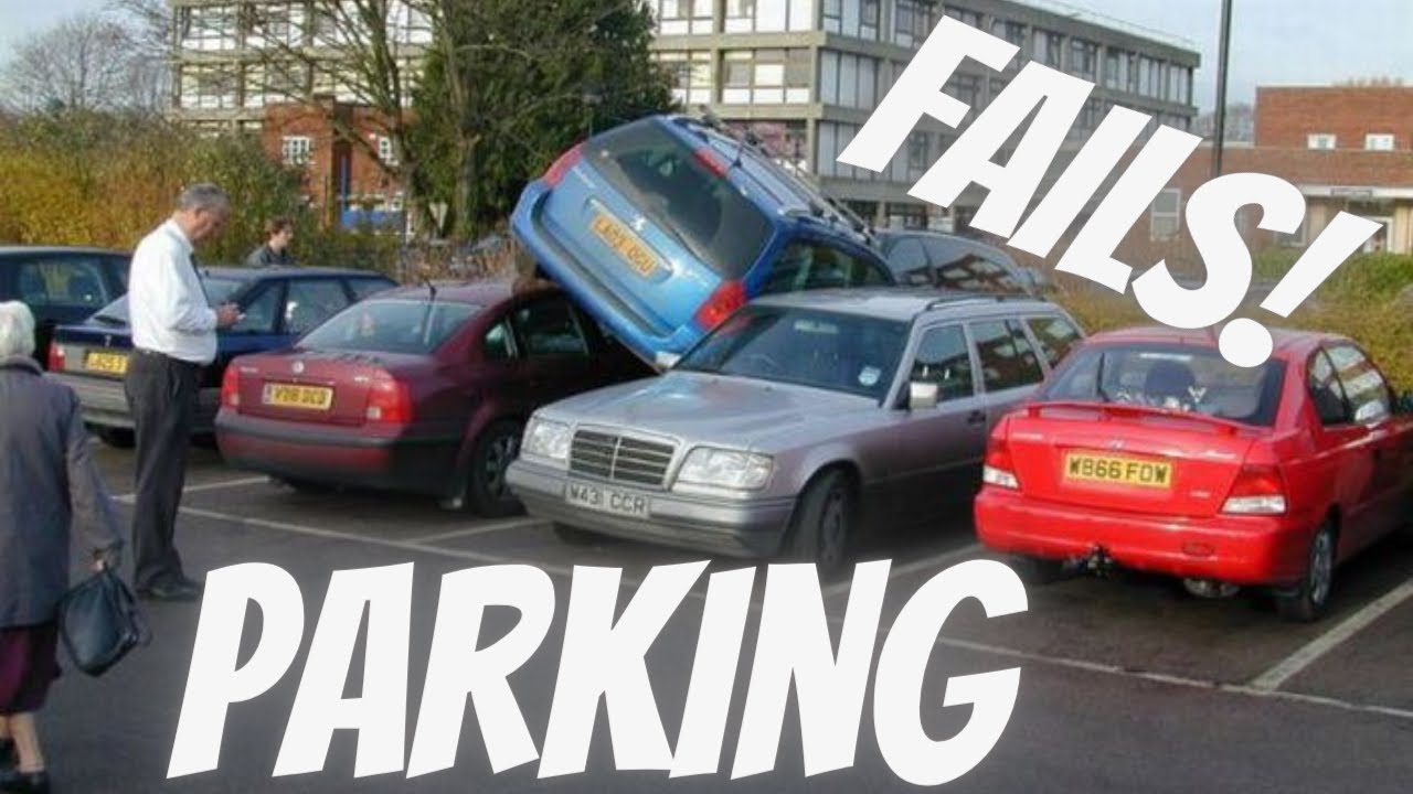 😲 PARKING FAILS 👎 TRY NOT TO LAUGH 😂 - YouTube